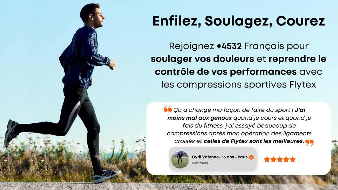 Flytex - Maintiens de compression pour genoux